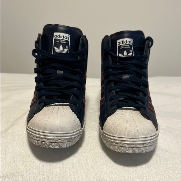 adidas | Shoes | Adidas Hightop Superstar Platform Shoes M 958 | Poshmark